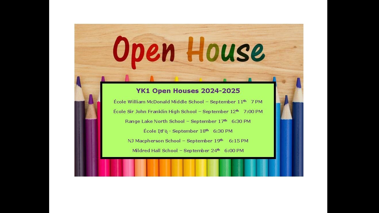 YK1 School Open Houses